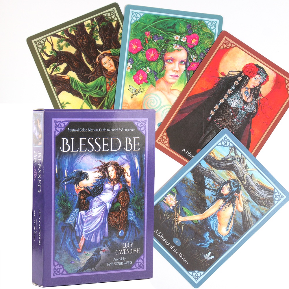 Blessed Be Oracle Cards Lenormand Oracle Cards Love Romance Card Game ...