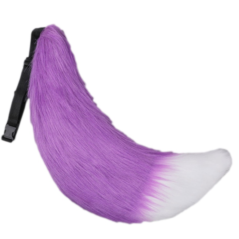 royal Fox Tail Halloween Cosplay Plush Tail Cosplay Furry Tail Costume ...