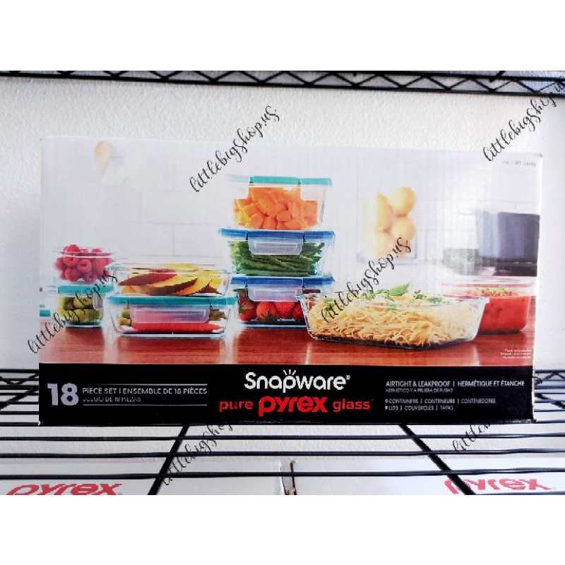 Pyrex Glass Food Prep & Storage Set (USA) | Shopee Philippines