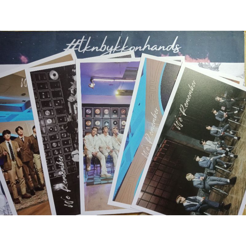 BTS THE FACT PHOTOBOOK A4 POSTERS TINGI / SET KPOP HYBE | Shopee ...