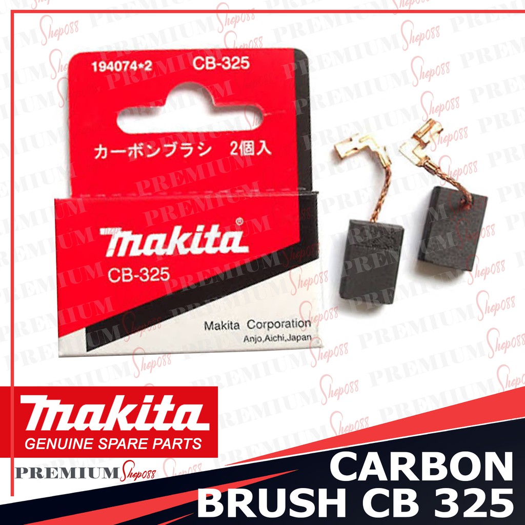 Makita ORIG CB325 Carbon Brush CB 325 9553B 9556 9557 9558HN 9558 9565C ...