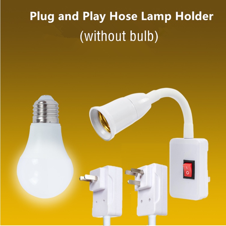Household Led In-line Bulb Conversion Lamp Holder Night Light With Swit ...