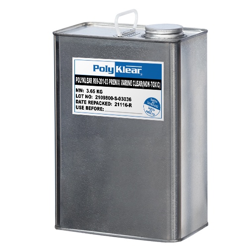 POLYKLEAR R99-201-03 Premix Marine Clear - Non-Toxic Pmc 3.65Kg ...