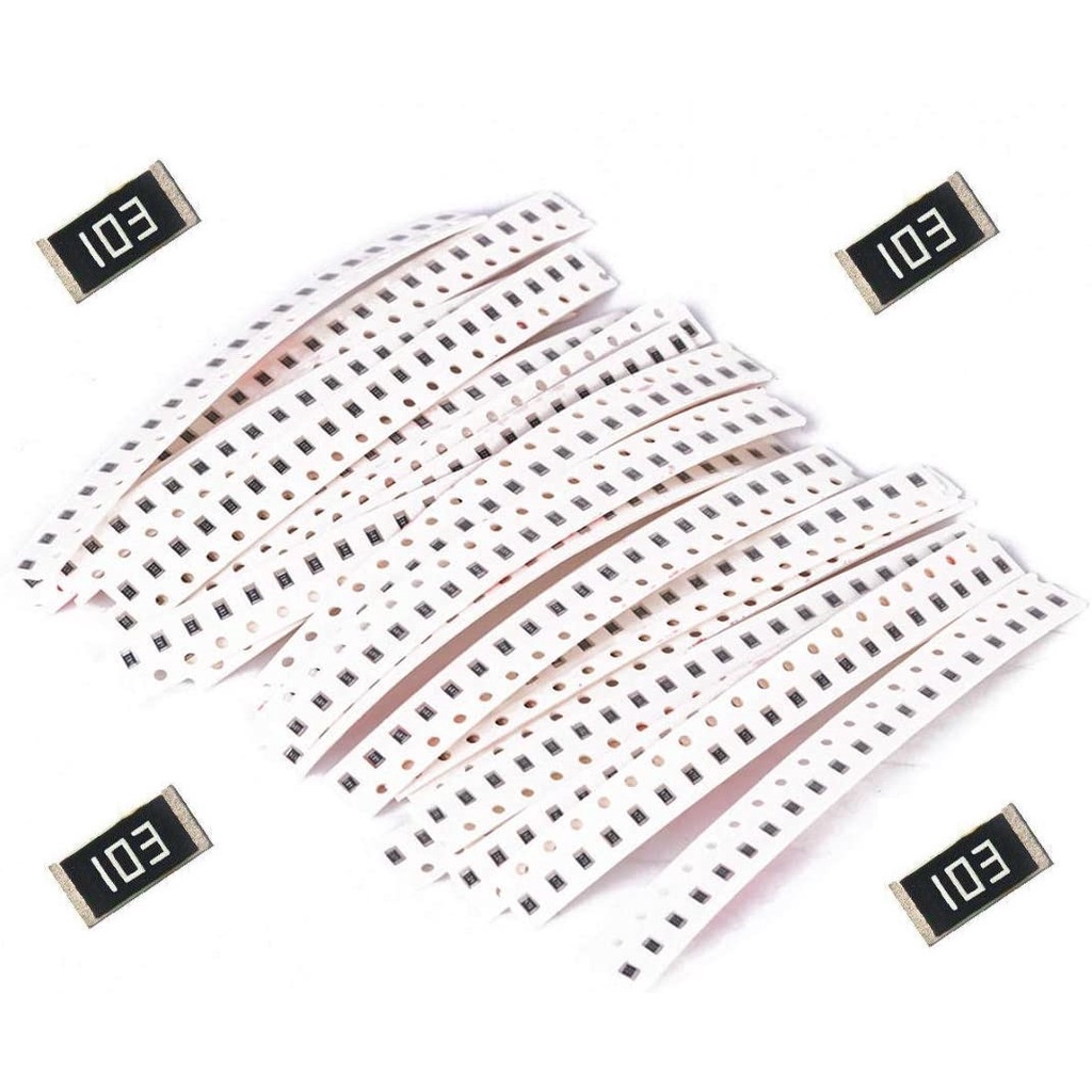 20pcs SMD Resistor 1206 (3216) 0/3.32/9.31/14.3/84.5/100/240/1.8k/1.82k ...
