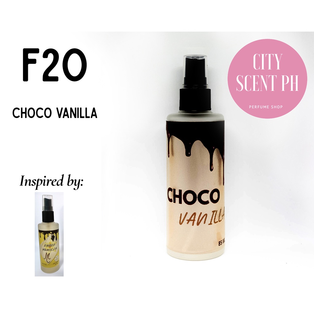 F20 Choco Vanilla 85ML City Scent Inspired Oilbased Perfume | Shopee ...