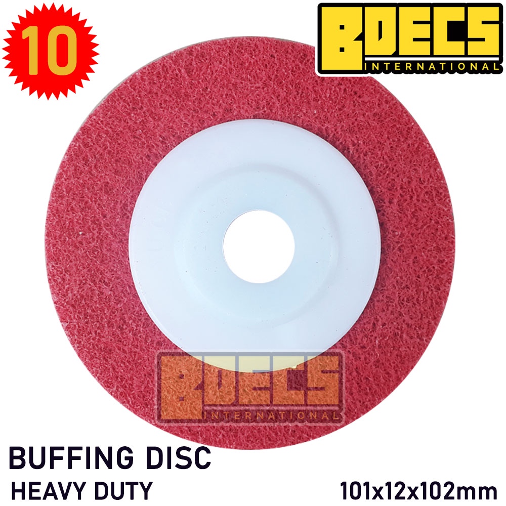 Buffing Disc 4 Gray/Red (10 pcs) | Shopee Philippines