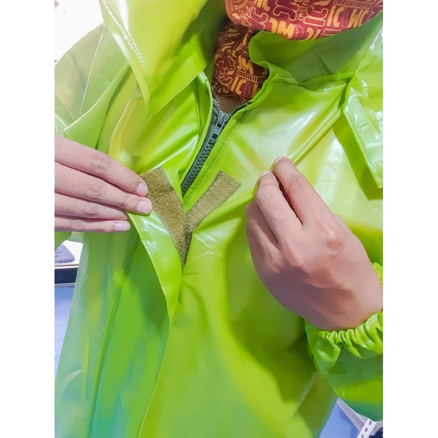 GREEN KAPOTE - GALVANIZED - MAKAPAL TELA | Shopee Philippines