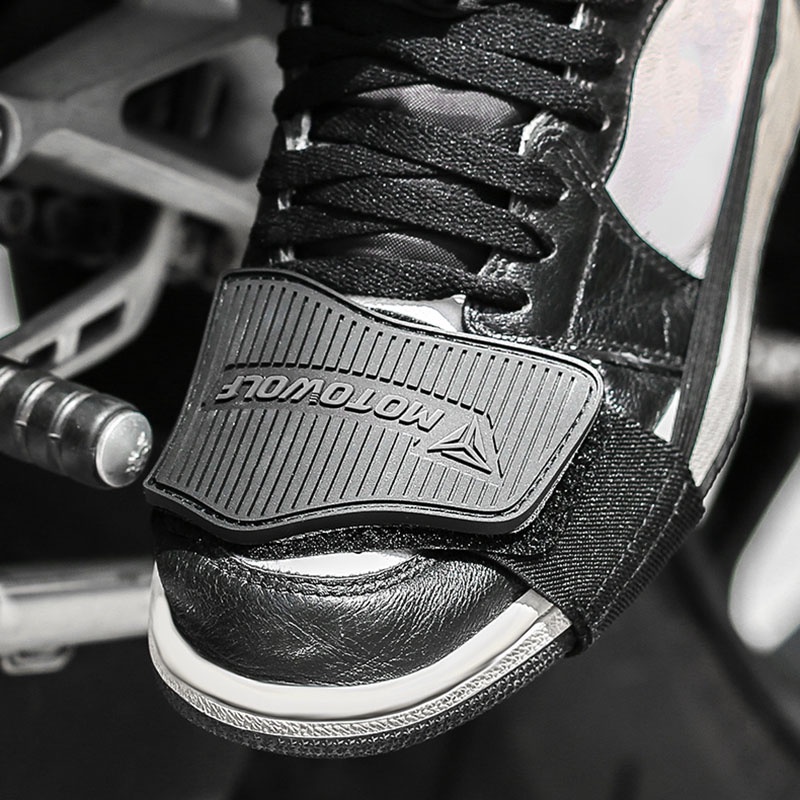 1PCS Motorcycle Shoes Protective Moto Gear Shifter Men Shoe Boots ...