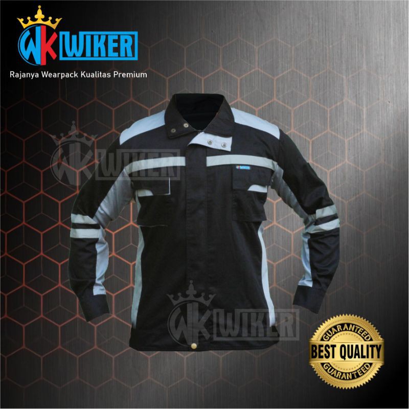 Wearpack Safety Semi Jacket Black Gray - Wiker Brand Project Clothes ...