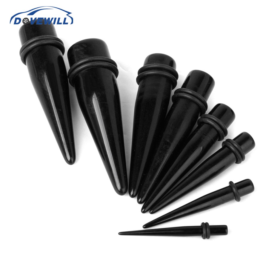 Dovewill 8pc 4-18mm Ear Stretcher Expander Taper Plug Tunnel Piercing ...