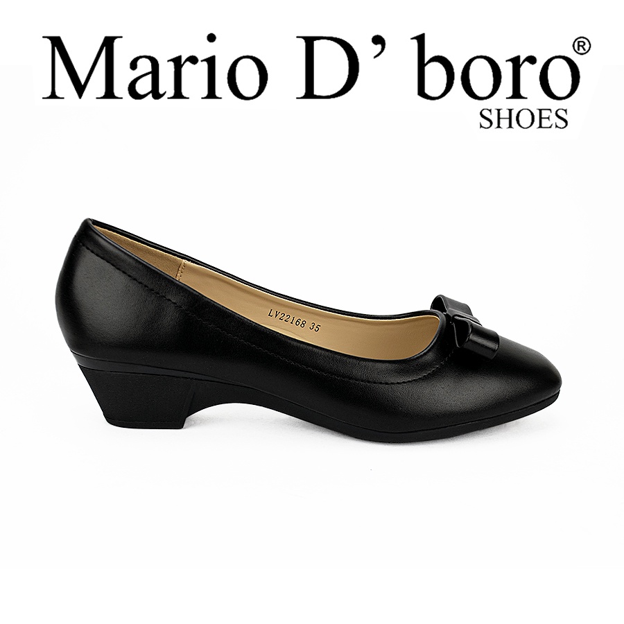 Mario D' Boro Women Shoes Lv 22168 Black C1 C7 C11 C20 | Shopee Philippines