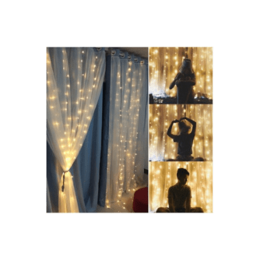 L17 Curtain Lights 200LED 2M 3M String Light Fairy Lights Christmas New ...