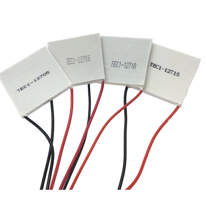 Peltier Thermoelectric Cooler TEC1 Hot Cold Ceramic Element 12V PC CPU ...