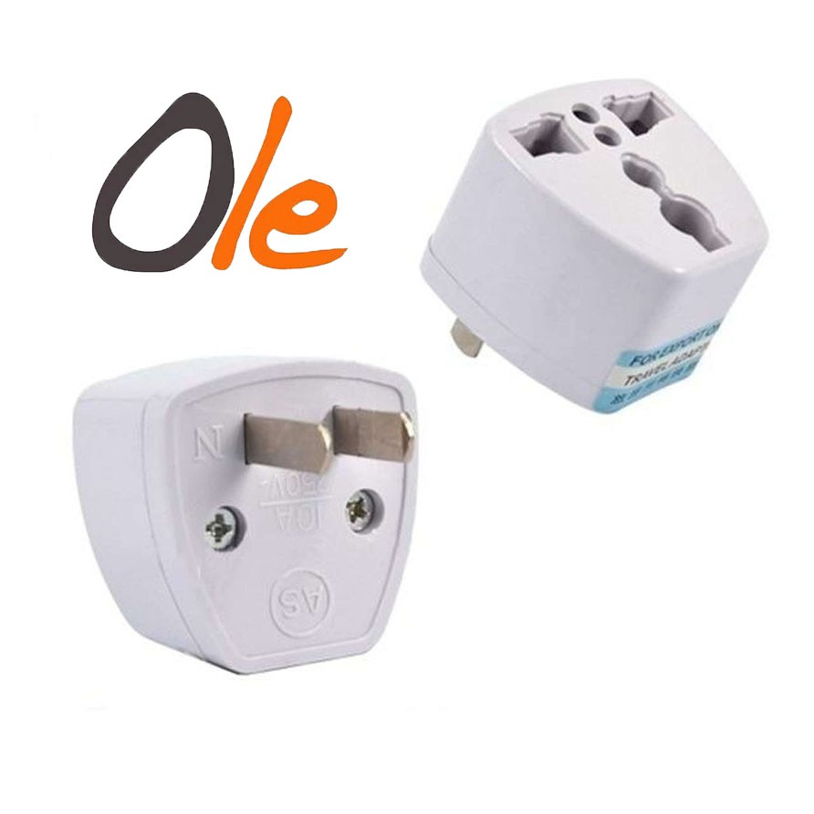 Ole Mall Universal AC Travel Power Plug Conversion Adaptor Adapter ...