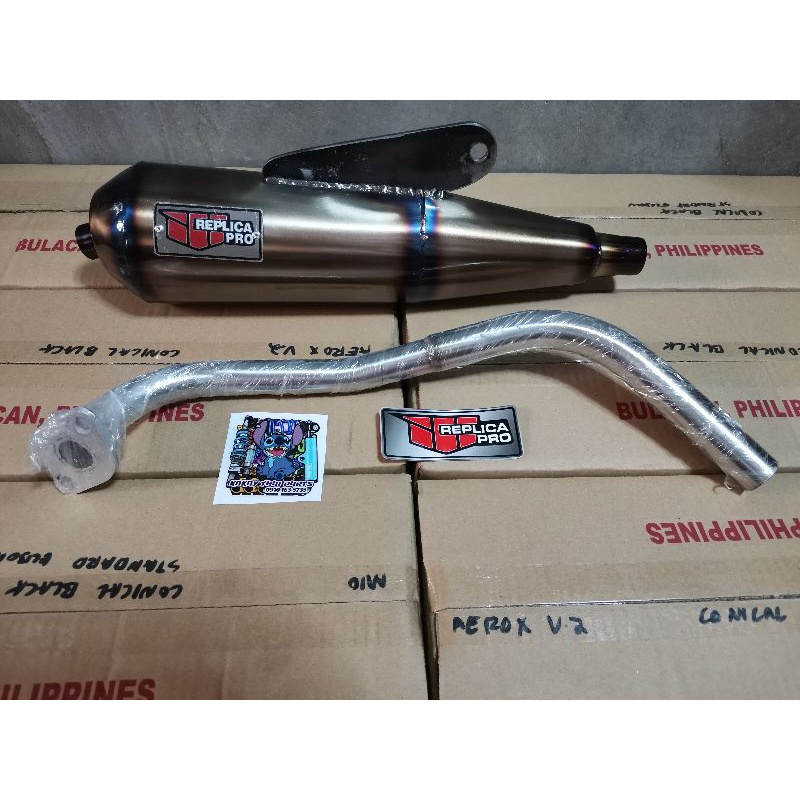 Honda Click V1 / V2 / V3 GC 125/150 REPLICA PRO PIPE | Shopee Philippines