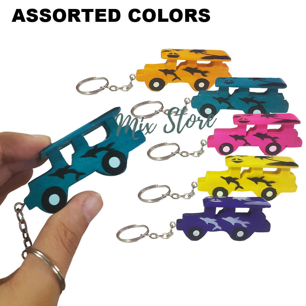 Philippine Jeepney Wooden Keychain Souvenir Collectible Philippines ...