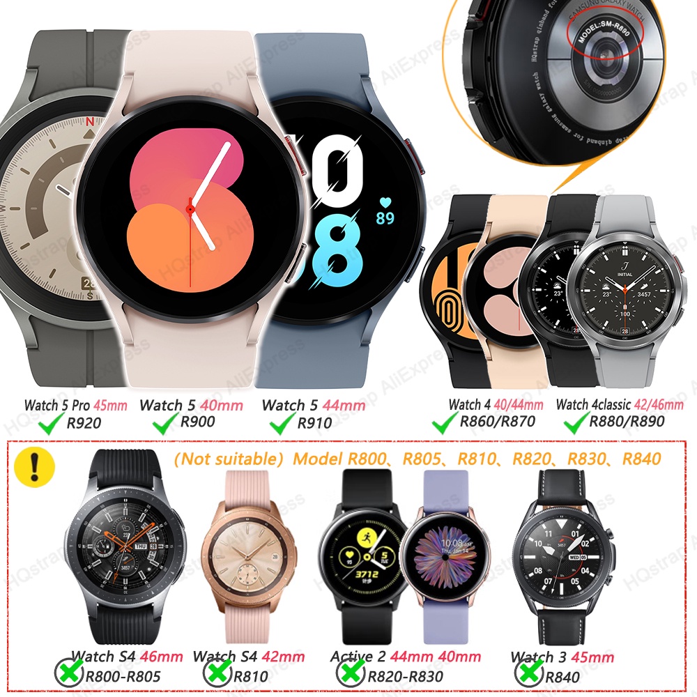 No Gaps Titanium Metal Watch Band for Samsung Galaxy Watch 5 Pro 45mm ...