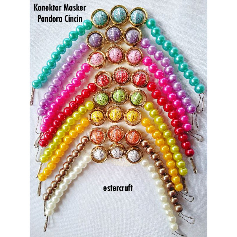 Pearl mask connector / hijab connector / hijab mask connector ...