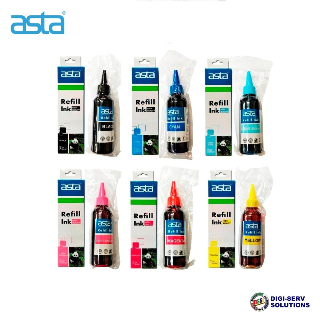 ASTA Vivid High Quality Refill Ink (Choose Color on Variation) for ...