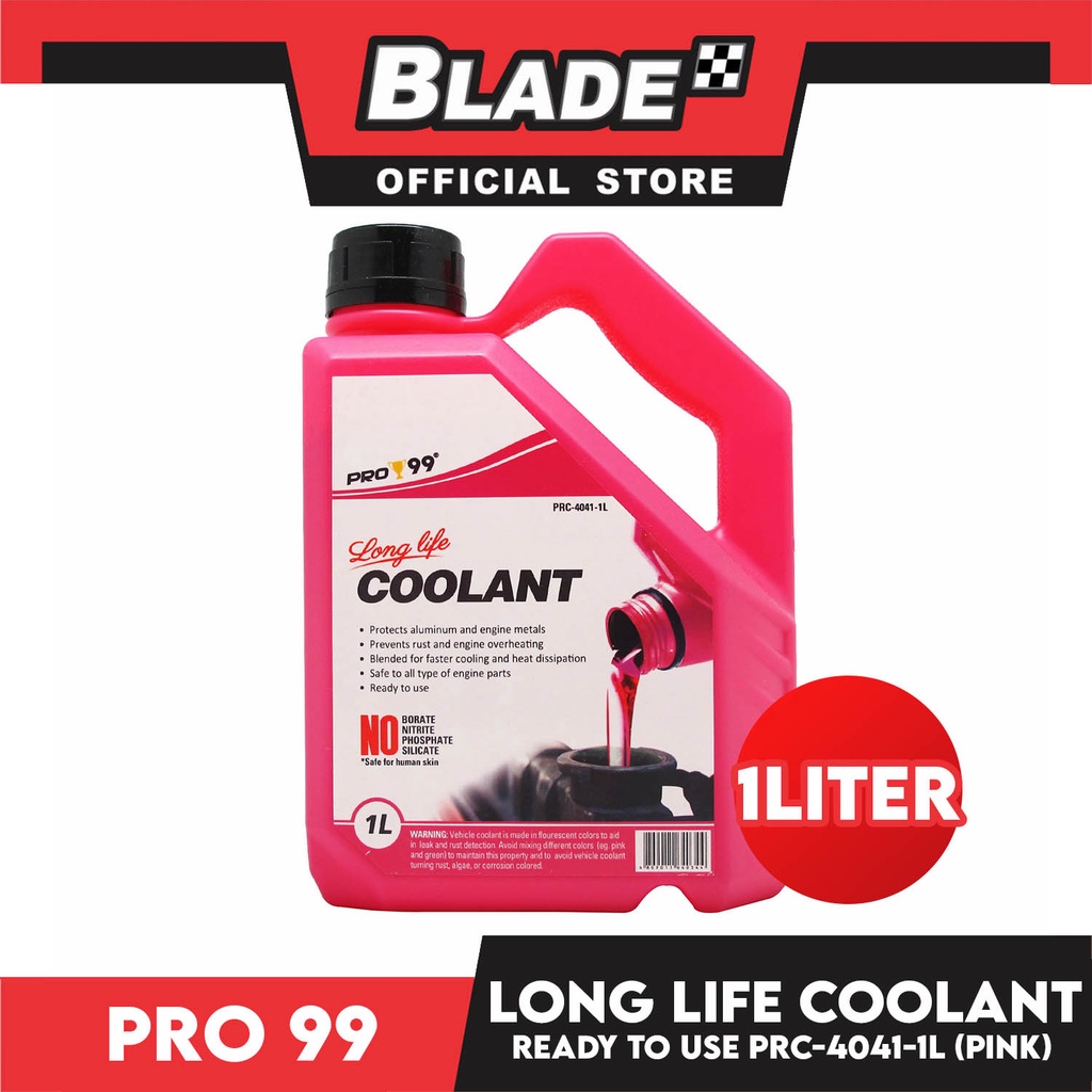 Pro 99 Longlife Ready-to-use Coolant 1L (Pink) | Shopee Philippines