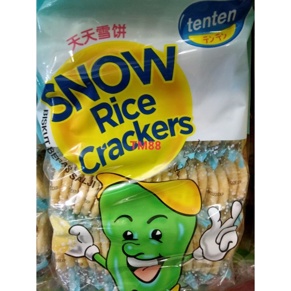 This SNOW RICE CRACKERS(SALJU)/SNOW RICE CRACKERS TEN TEN | Shopee ...
