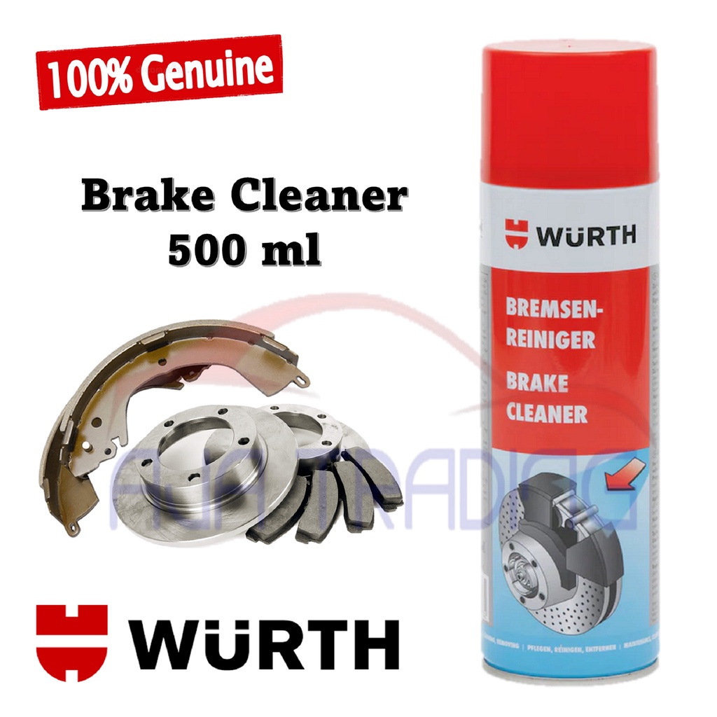 Wurth Brake Cleaner 500mL - Art# 08901087 | Shopee Philippines