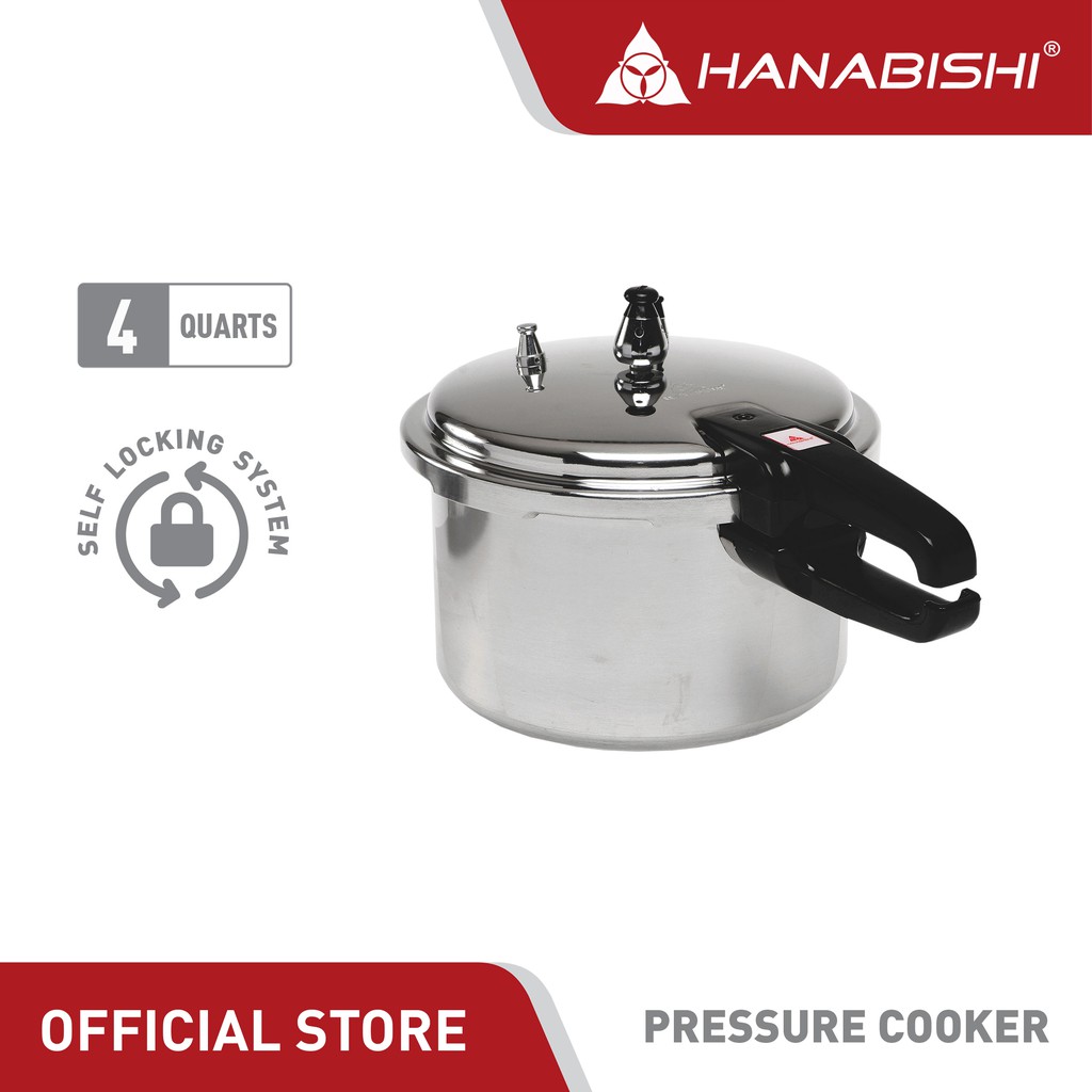 Hanabishi Pressure Cooker HPC4Q Heavy Duty 4 Quartz | Shopee Philippines