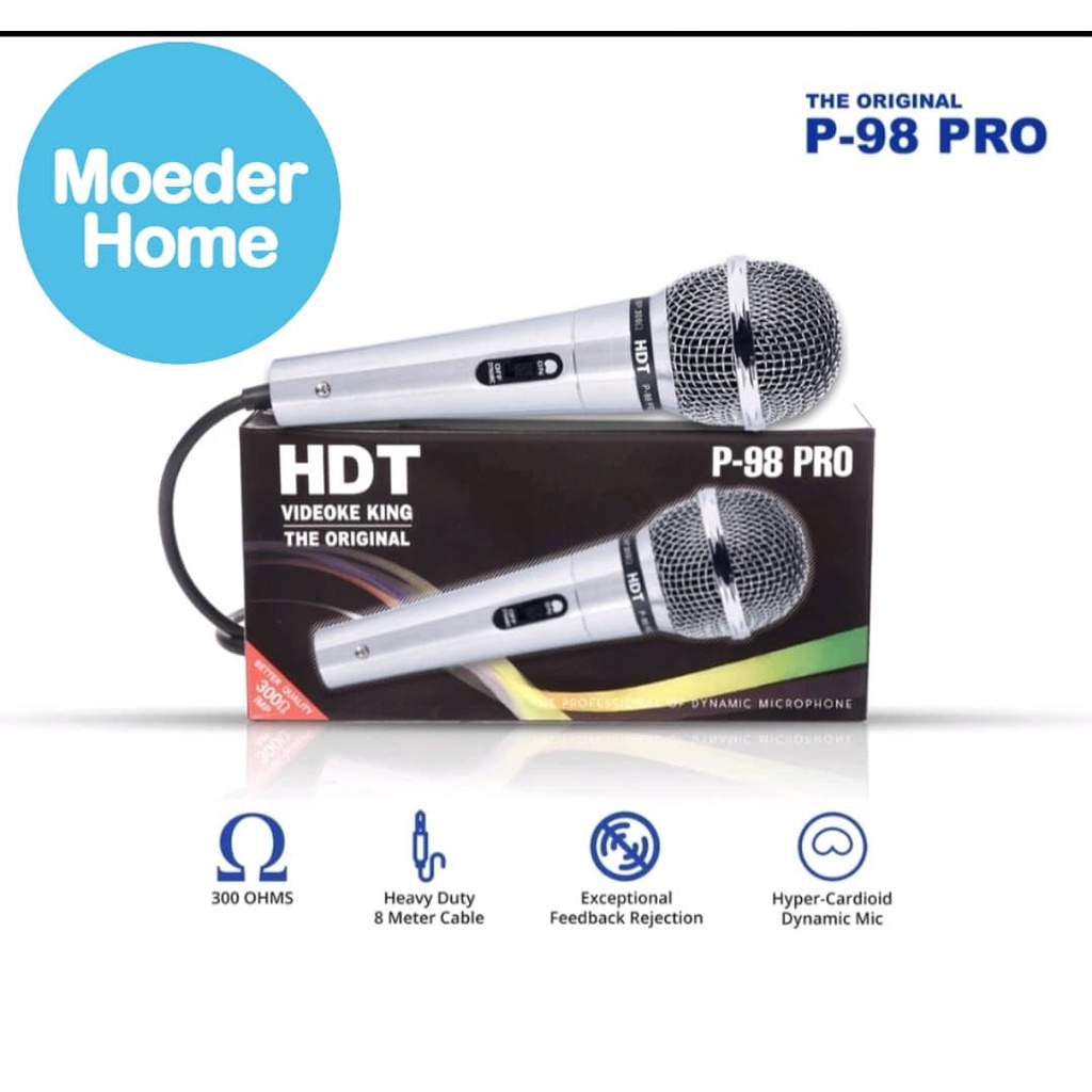 HDT P-98Pro Microphone (HDTP-98Pro) | Shopee Philippines
