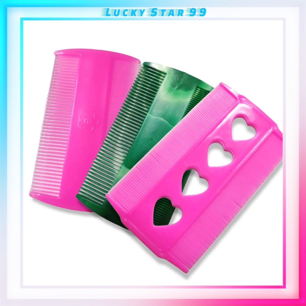Plastic Colored Lice Comb Suyod Kuto Killer Random Color | Shopee ...