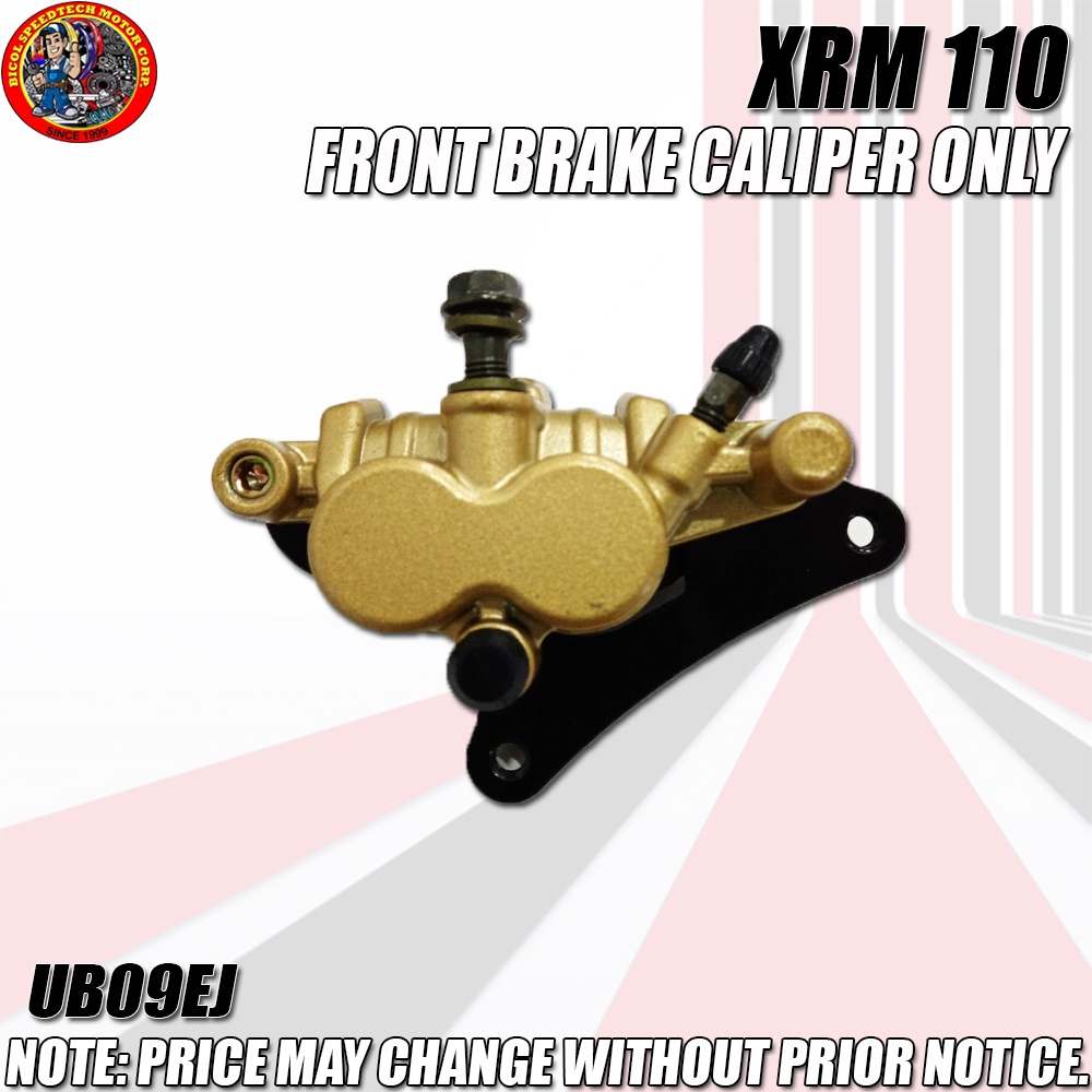 XRM 110 FRONT BRAKE CALIPER ONLY (UB09EJ) | Shopee Philippines