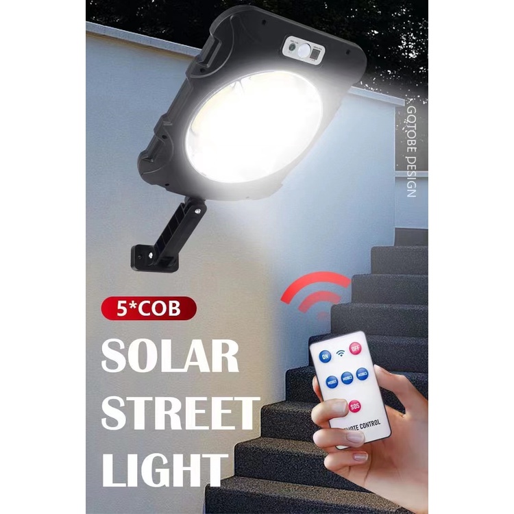 New Solar 250 LED Light Outdoor Motion Sensor 4 Modes Waterproof Garden ...