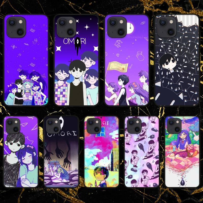 Omori Tshirt Omori Fanart Omori Game Phone Case For iPhone 11 12 Mini ...