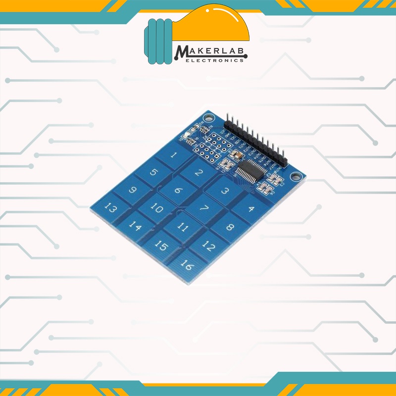 TTP229 16-Channel Digital Capacitive Switch Touch Sensor Module ...