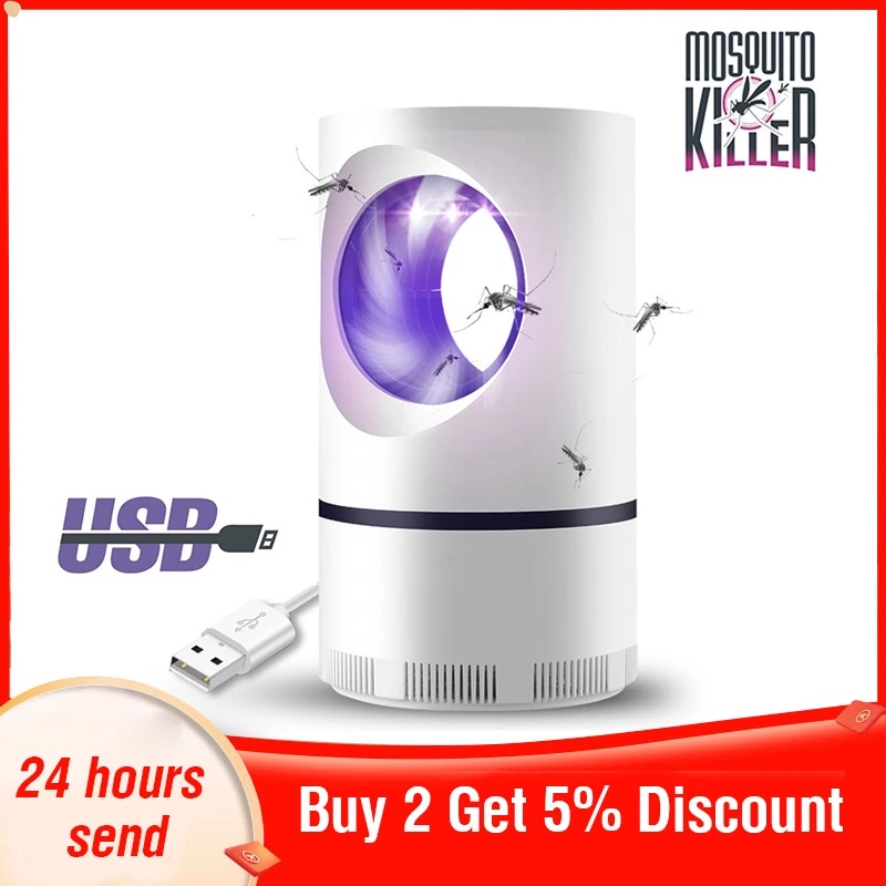 LED Mosquito Killer Lamp Electric Mosquito Repellent UV Mosquito Trap ...