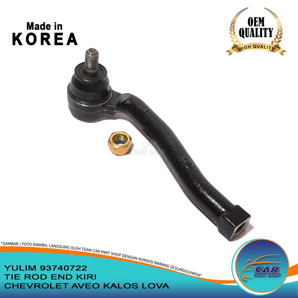 Tie ROD LEFT END CHEVROLET AVEO KALOS LOVA | Shopee Philippines