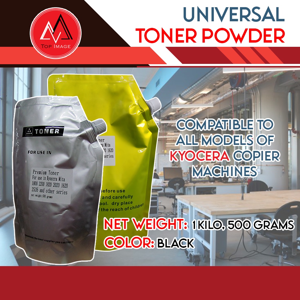 Compatible Kyocera toner Powder 1kg 500g for refill Digital MFP ...