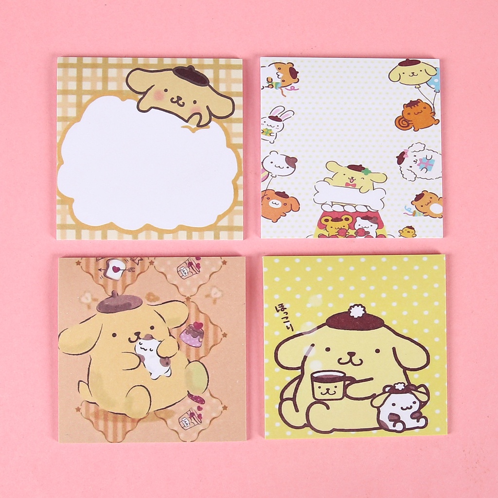 Sanrio Post-it Notes Big-Eared Dog Melody Can Stick N Times Stickers ...
