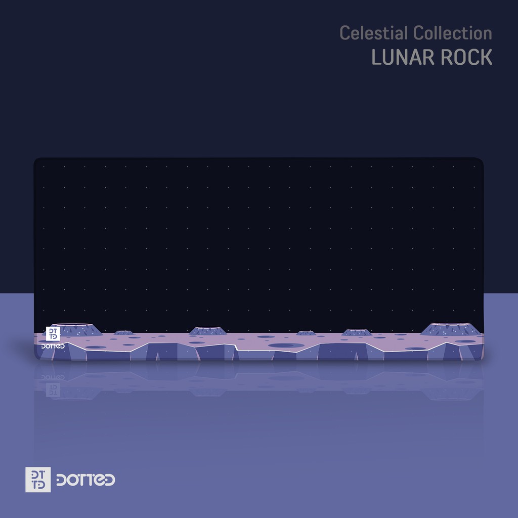 Dotted Lunar Rock Desk Mat 900x400x4mm | Shopee Philippines