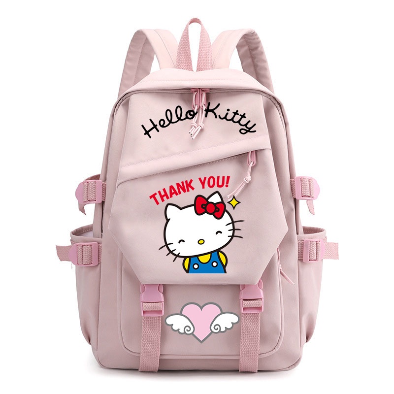 Student Backpack Cartoon Hello Kitty Backpack Computer Backpack Boys ...