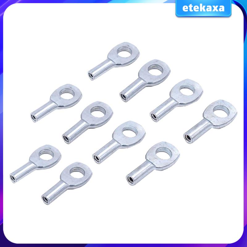 [Etekaxa] 10 Pcs Steel Wire Rope Eyelets Accessories Gym Equipment ...
