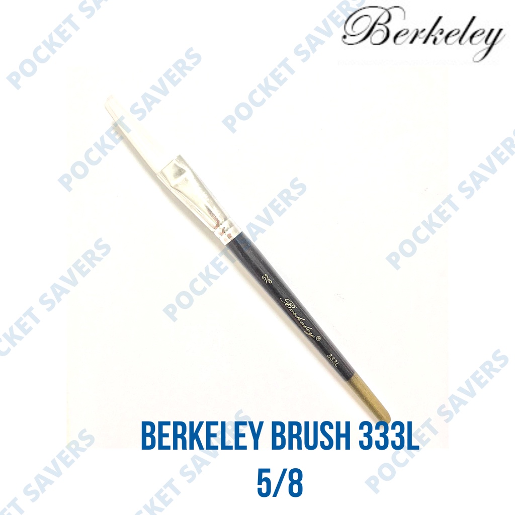 BERKELEY Flat Brush 333L (Nylon Hair, Paint Bristles, Soft Painting ...