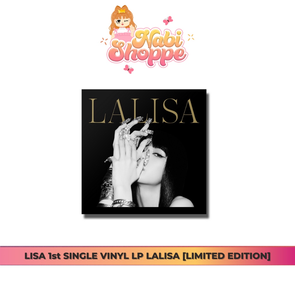 [ON HAND / SEALED] LISA FIRST SINGLE VINYL LP LALISA [LIMITED EDITION ...