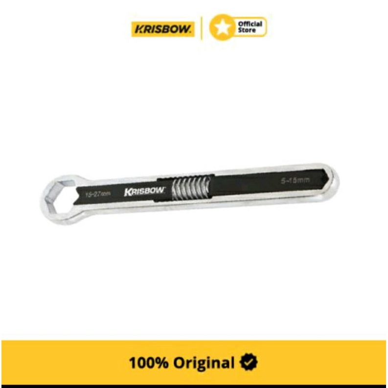 Krisbow Multipurpose adjustable ring Wrench | Shopee Philippines