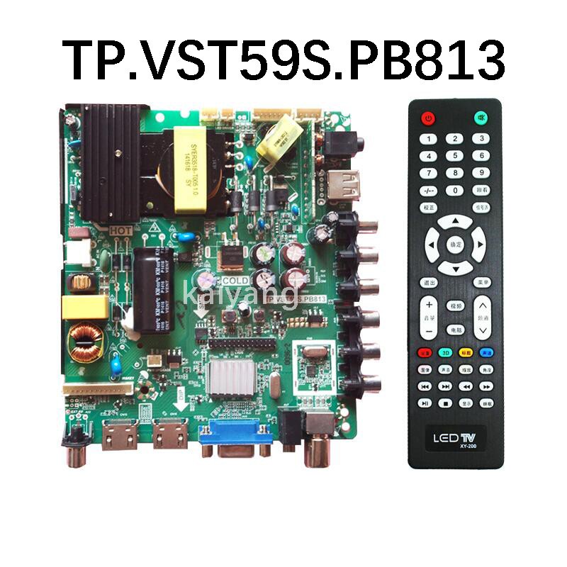 Original TP.VST59S.PB813 main board TP.VST59S.PB716 726 P89 V56.PB801 Universal motherboard ...