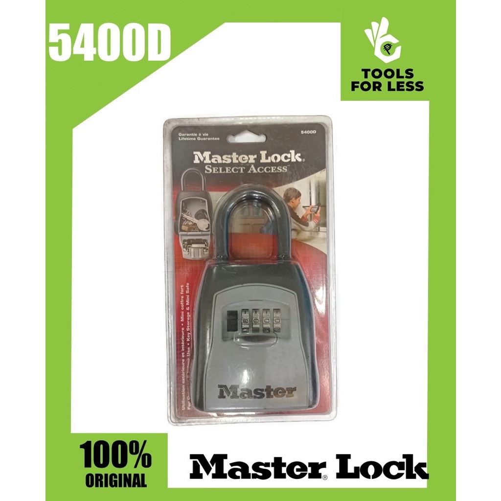 Master Lock Set Your Own Combination Portable Lock Box 83mm Model ...