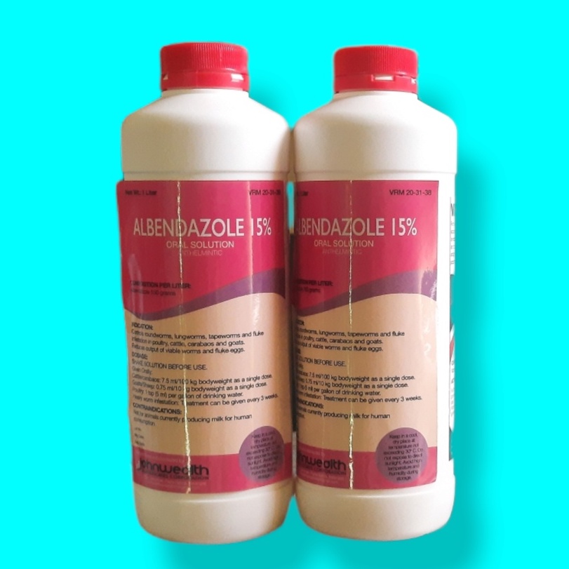 ALBENDAZOLE 15% | Oral Solution 1 Liter | Shopee Philippines