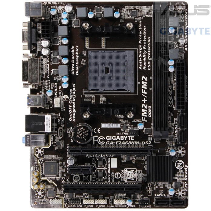 ASUS GIGABYTE motherboard A55MA58M A68HM-KA68HM-DS2A68HM-S1 A88XM-D3H ...