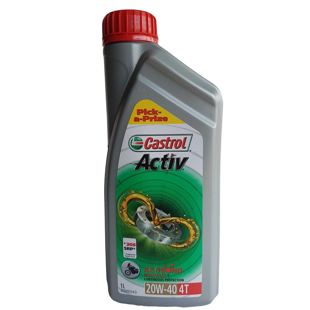Castrol Activ 4T 20W40 (800Ml) | Shopee Philippines