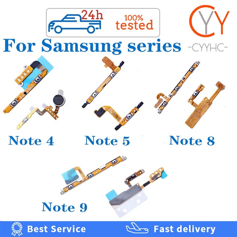 Volume Button Power Switch On Off Button Flex Cable For Samsung Galaxy ...
