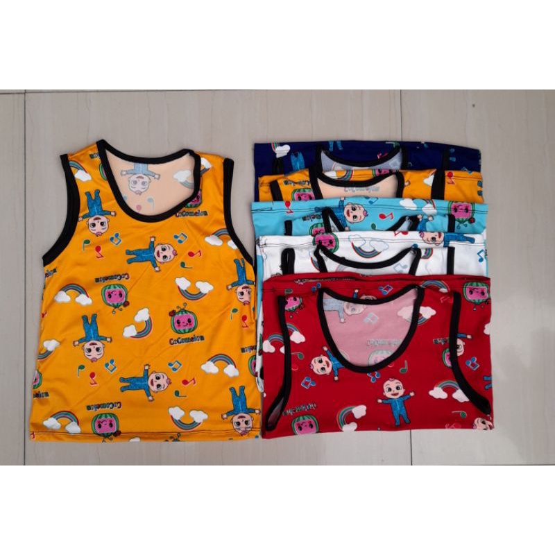 6PCS SANDO FOR KIDS(ASSORTED) | Shopee Philippines